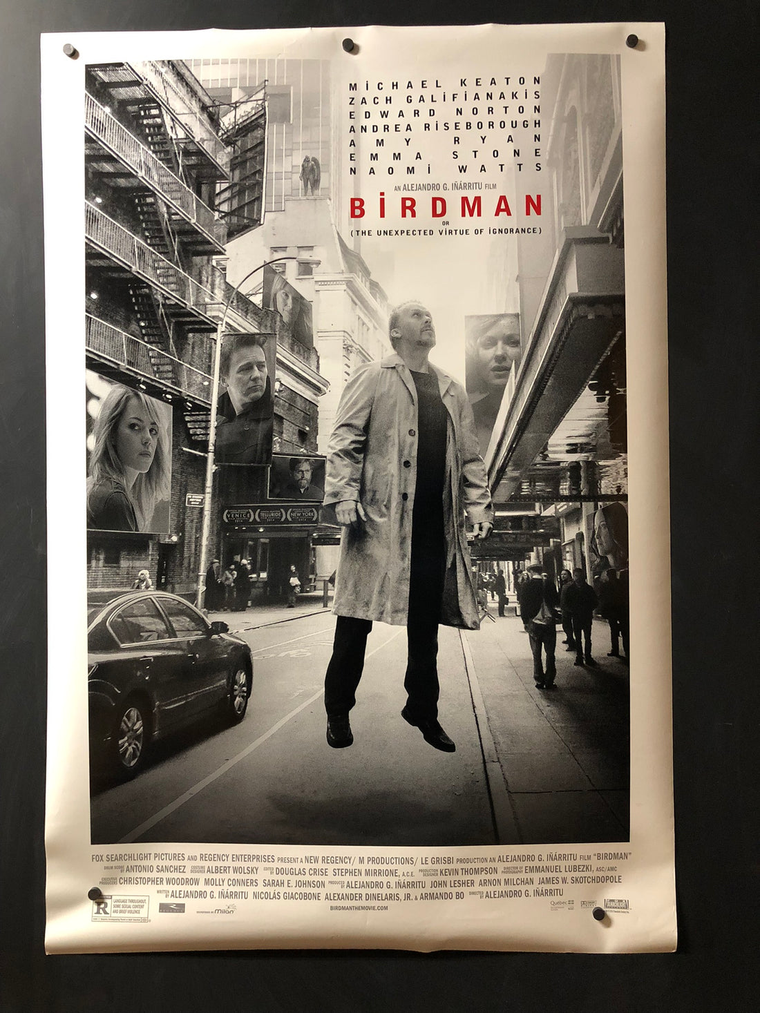 Birdman Original Movie Poster – Legacy Movie Posters