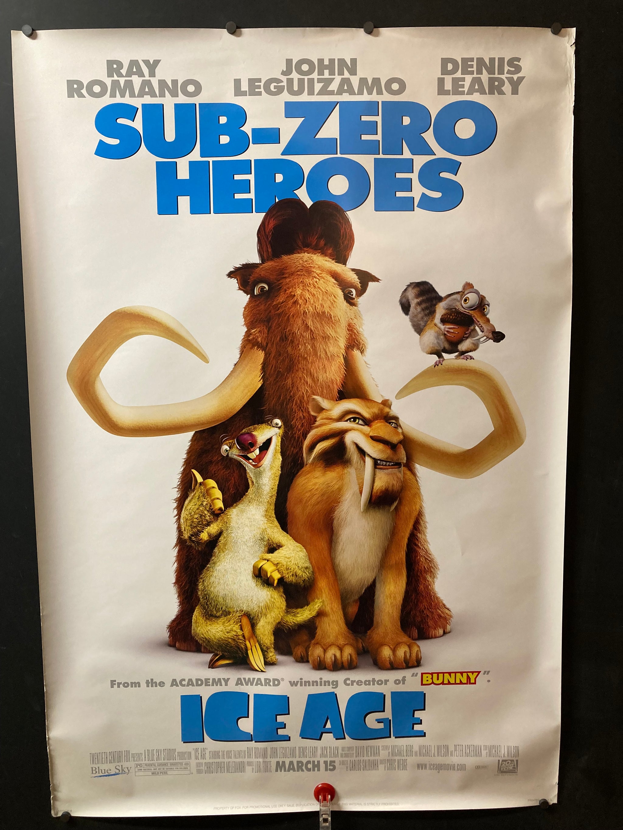 Ice Age Original Movie Poster 2002 – Legacy Movie Posters